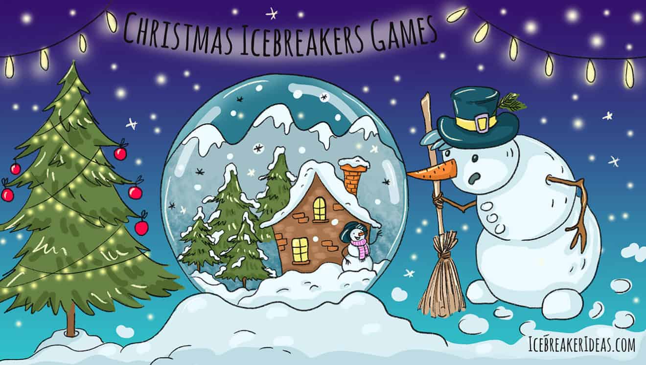 29 Christmas Ice Breakers & Adult Christmas Party Games🎉