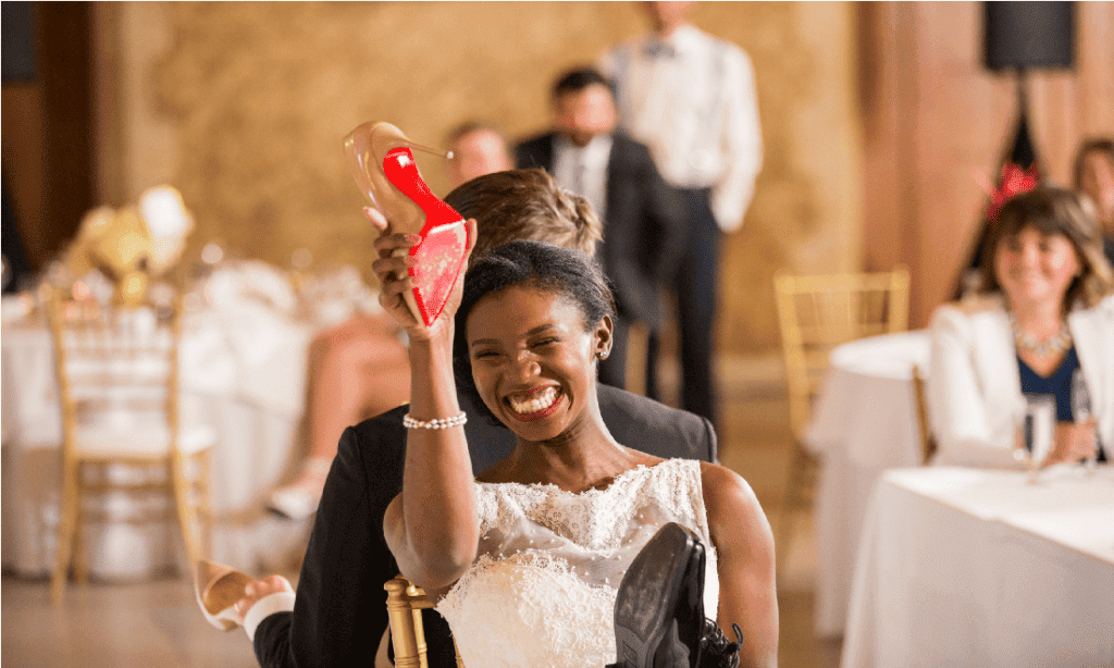 78 Funny Shoe Game Wedding Questions (For Bride & Groom)